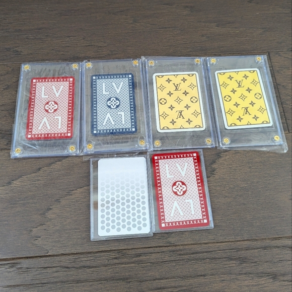 Louis Vuitton | Other | Louis Vuitton Authentic Monogram Playing Cards ...